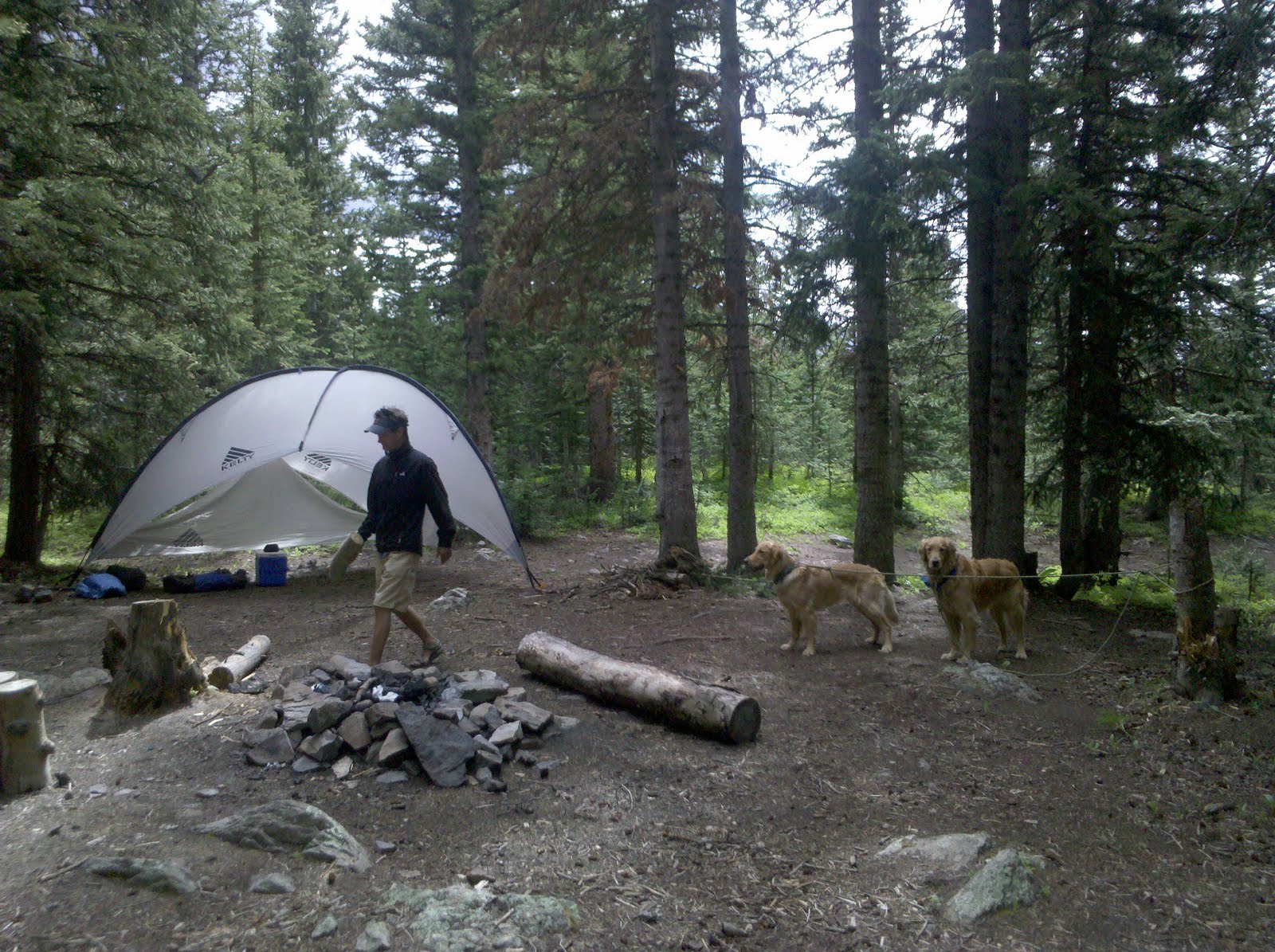 camp chaos: Alta lakes