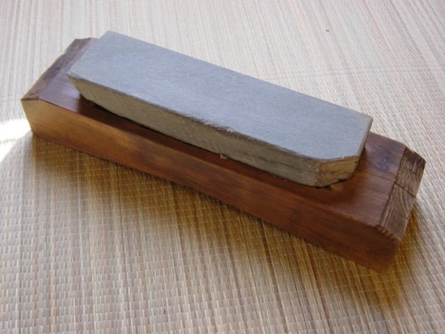 My Dougu: Mountain Blue Japanese Natural Wet Stone