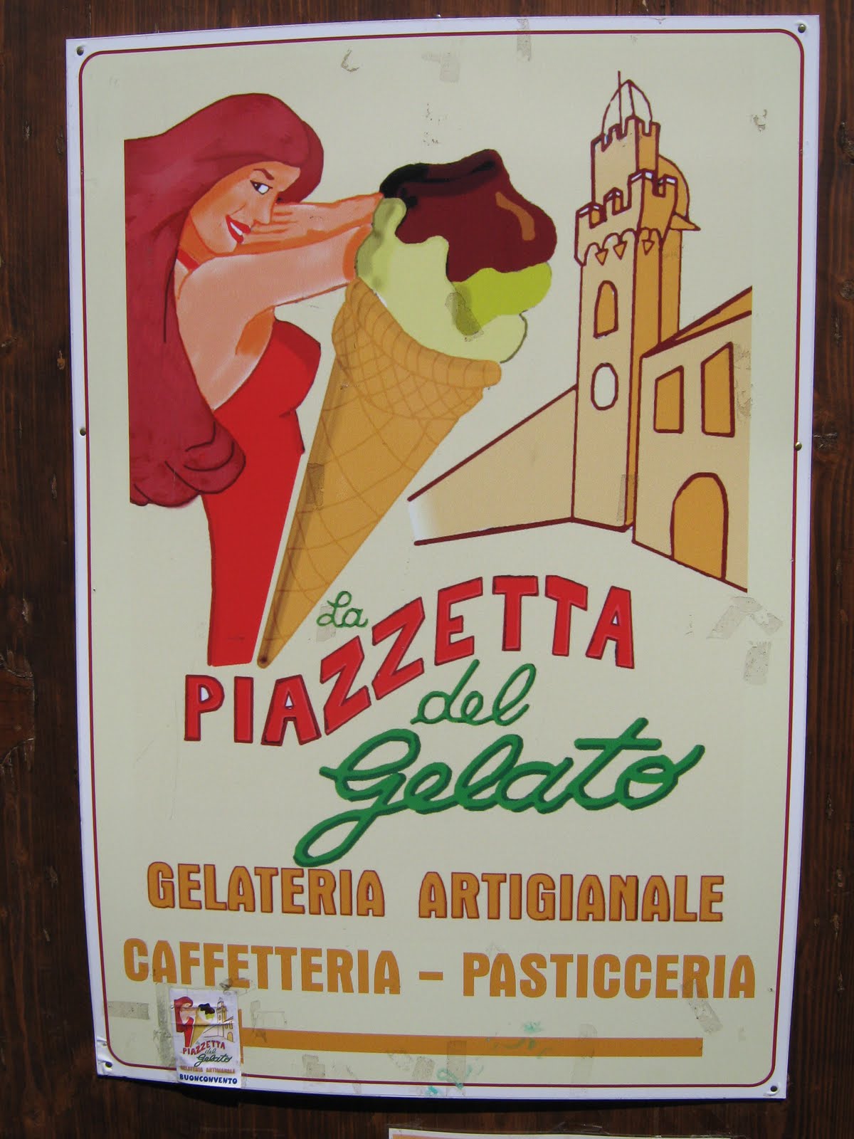 [75] Vintage Italian Food Poster | Affiche Img