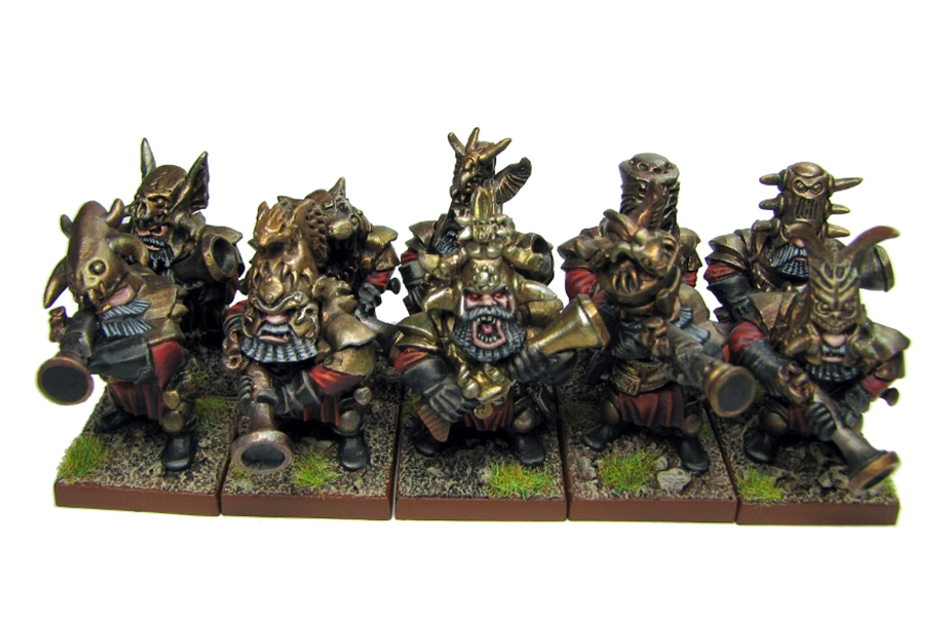 The Last Chance War: New "Chaos" Dwarfs from Mantic!