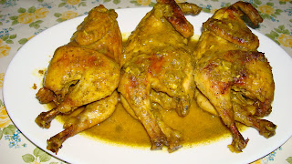 COCINA DE CEUTA: POLLO A LA MORUNA