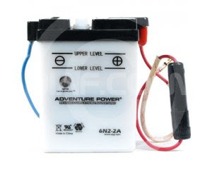 1981 Honda Express NC50 Battery — Moped Army