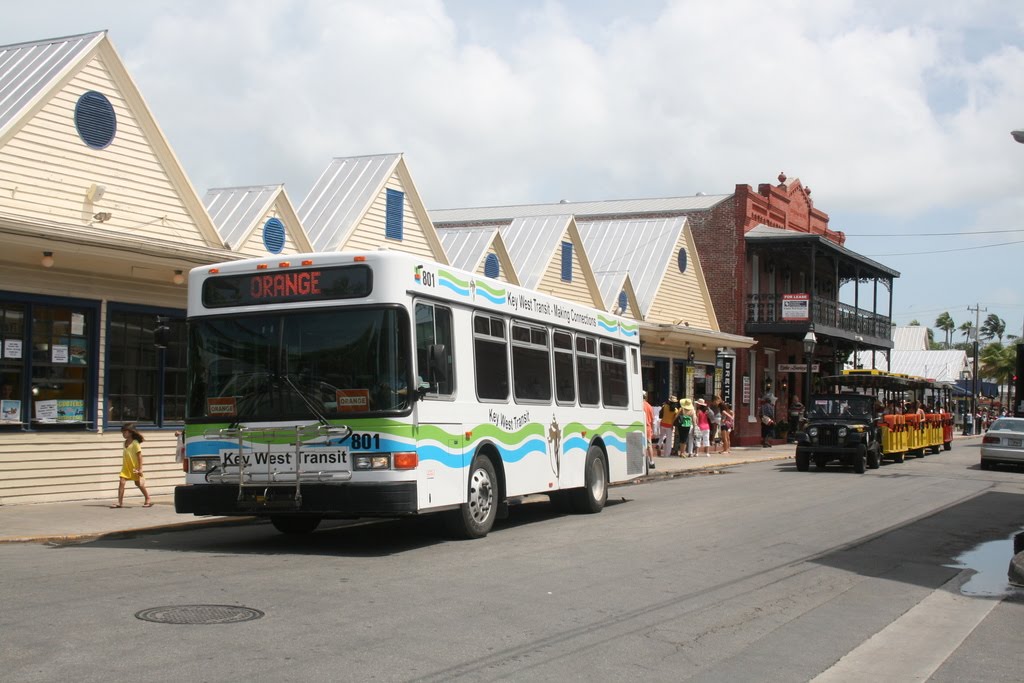 Openbaar Vervoer Wereldwijd: Key West: de zuidelijkste plaats van de USA