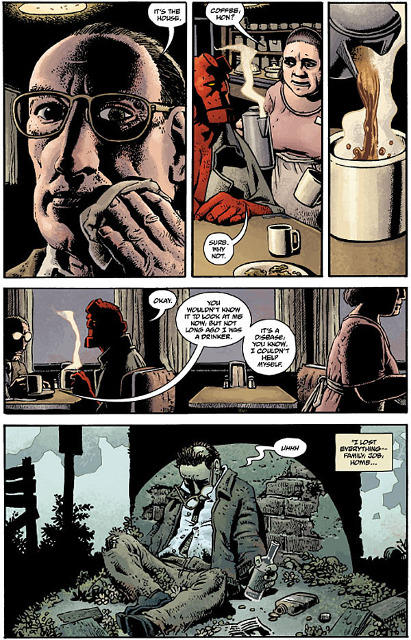 .: HQ Preview-"Hellboy: Double Feature of Evil #1"