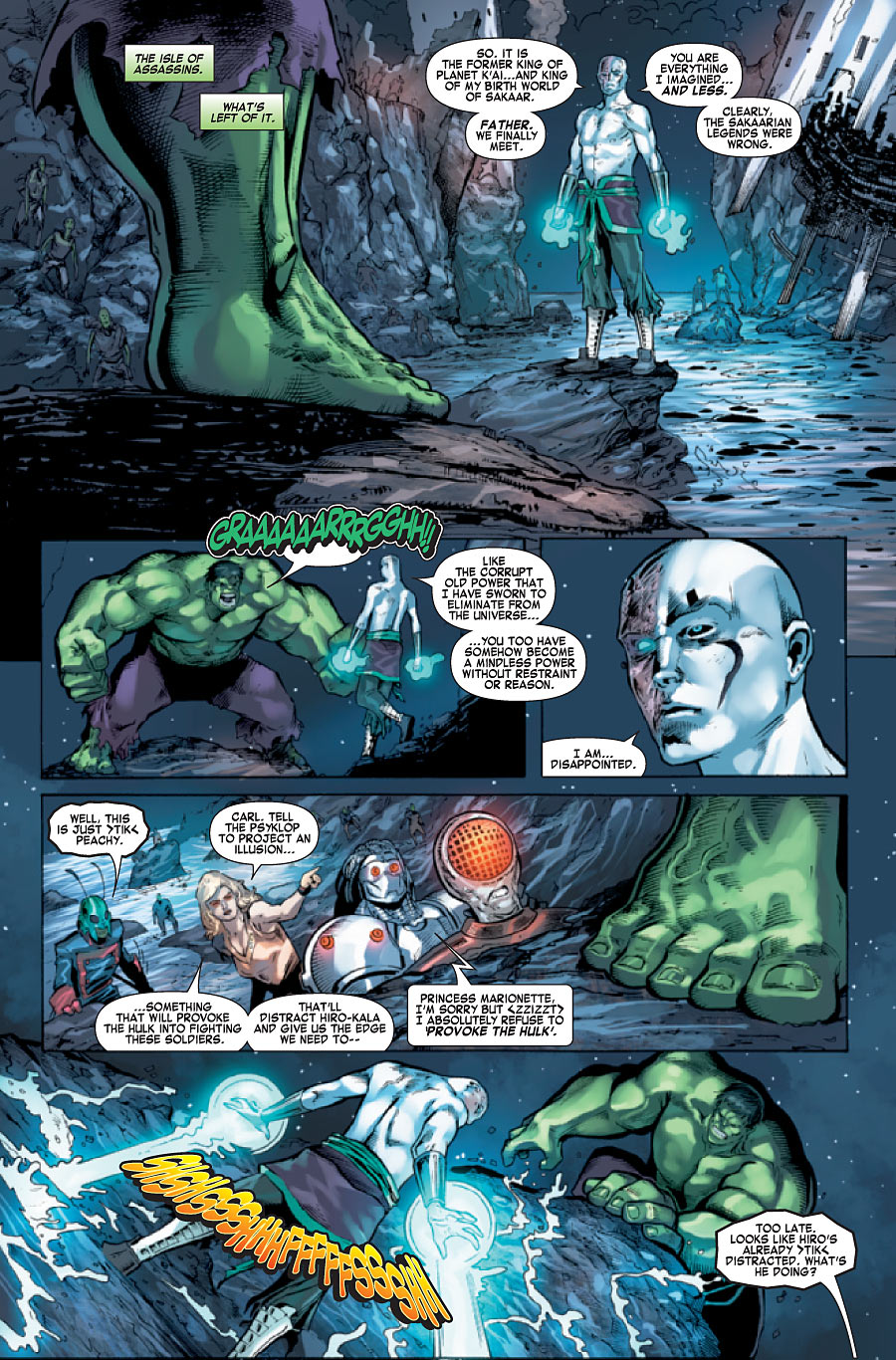 .: HQ Preview-"Incredible Hulks: Enigma Force #3"