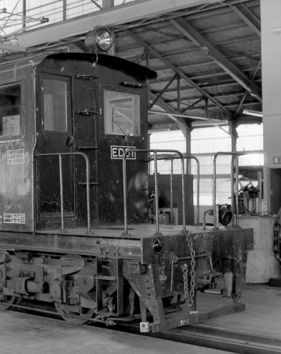 地方私鉄 1960年代の回想: 越後交通 栃尾線 ED51の角度