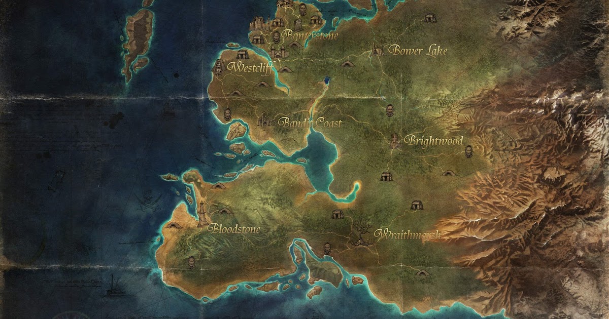 Keonaxovy hry: Fable 2: Albion map