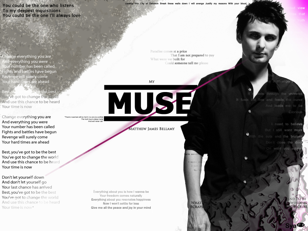 Matthew Bellamy Muse Band|Music Wallpapers