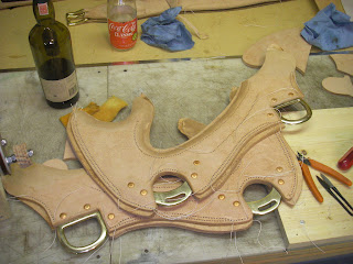 saddle blog www.stevemasonsaddles.com: riggings and ground seat