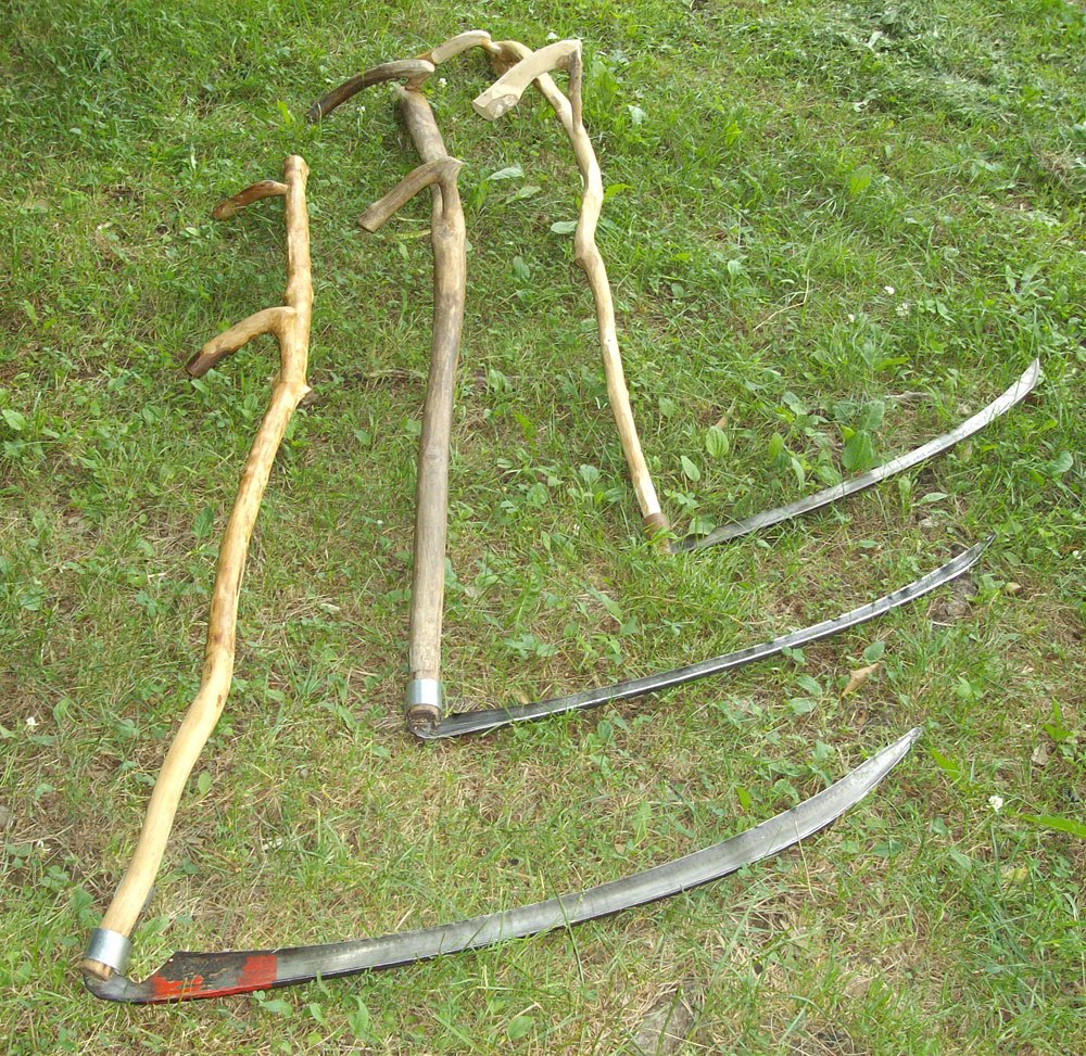 Scythe Connected: Snaths for Long Blades