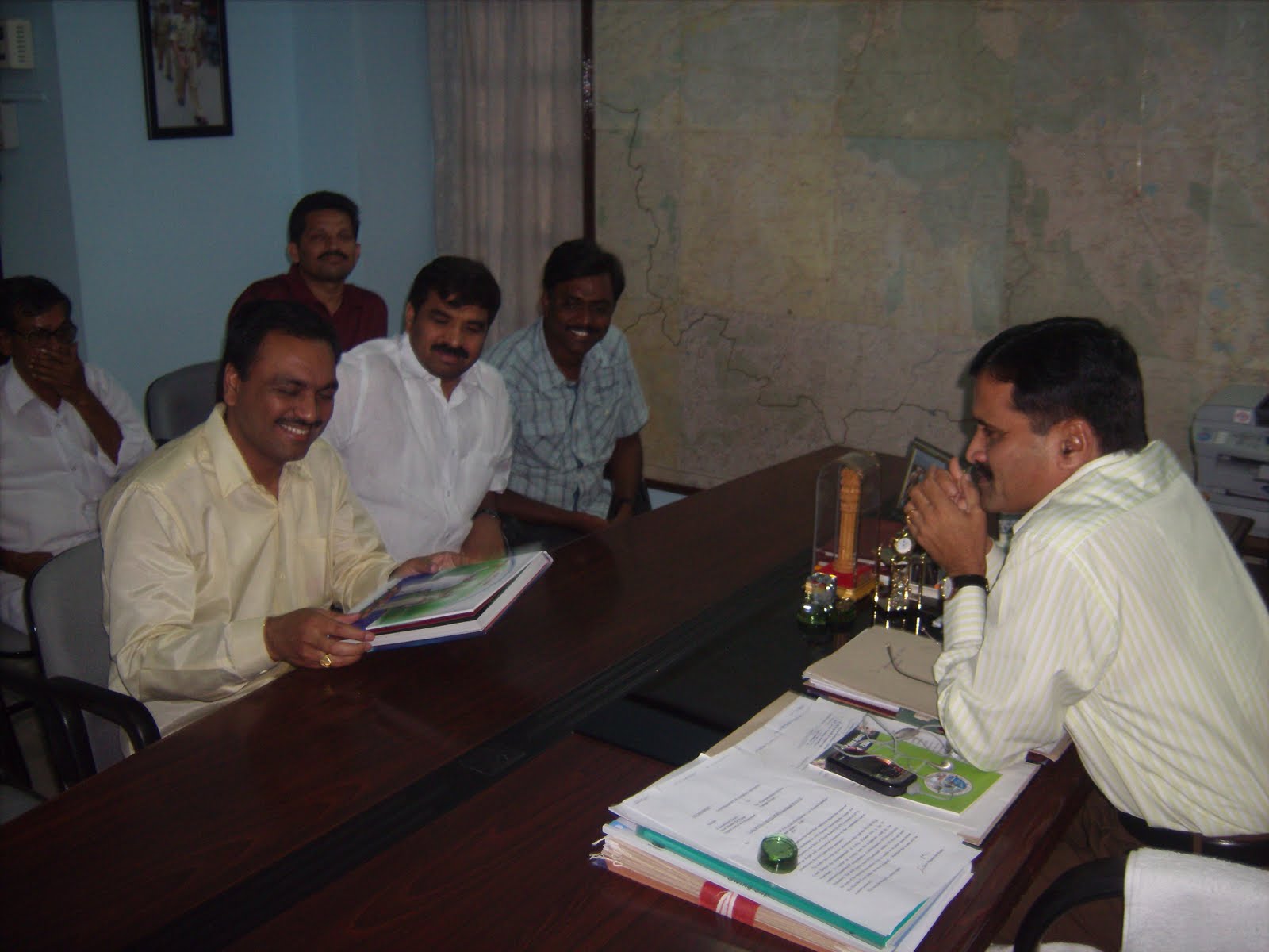Bonthu Nagi Reddy's Blog: Bonthu Nagi Reddy at Kadapa District SP ...