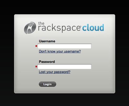 Rackspace Cloud導入記その2(サインアップ) - okochangの馬鹿でありがとう