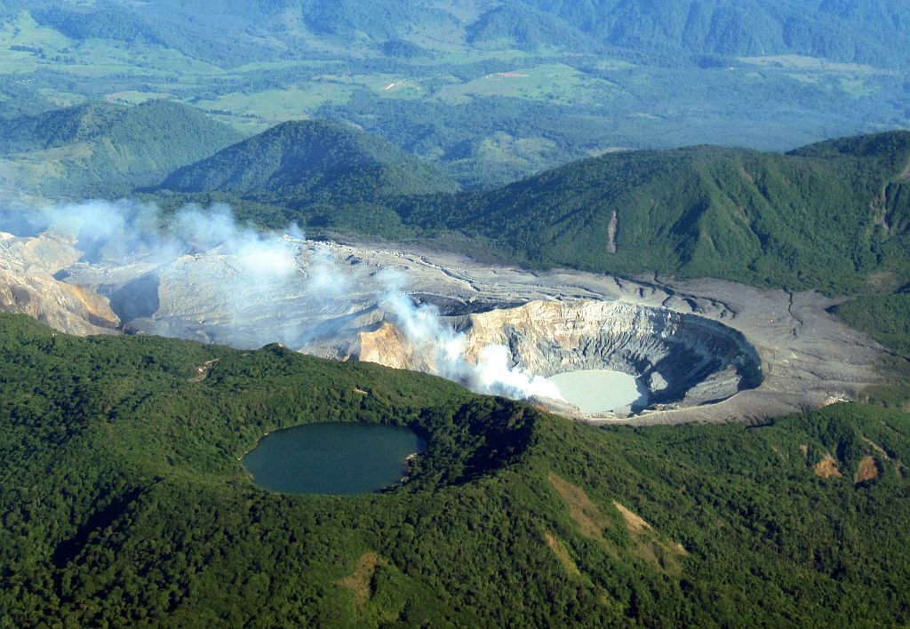 Views From The Left Seat: Mt Poas, Costa Rica