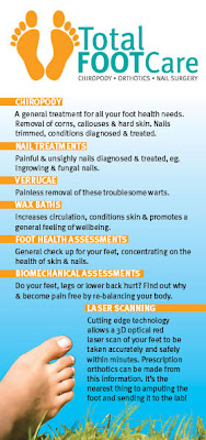 imagine studio: flyer design - total footcare