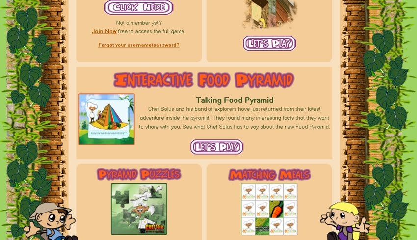 Food.Teach.Sew: Web Review #1: Nourish Interactive