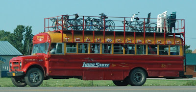 Ramblings from Pud Kearns: Old School Buses Never Die...They Go to RAGBRAI!