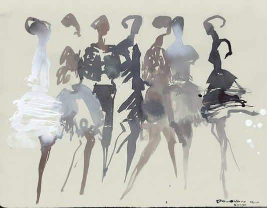 MS. FABULOUS: Fashion Illustration: Visual Poetry Exhibit fashion ...