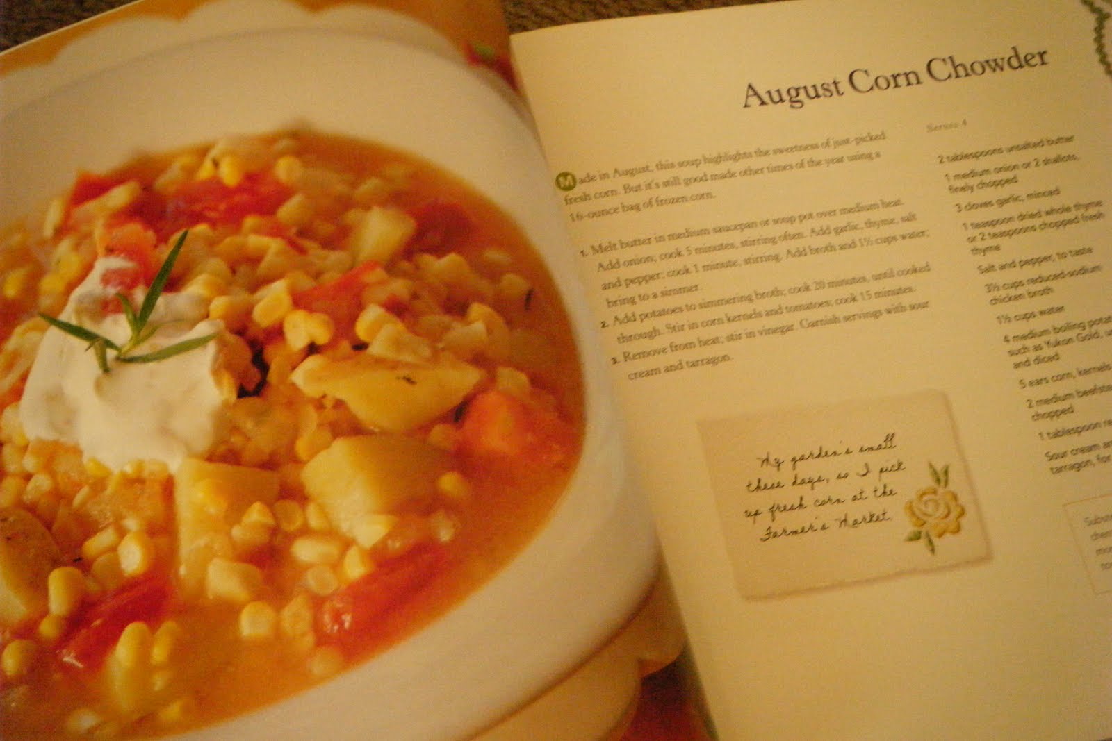 What About Pie: Mm Mm! Corn Chowder