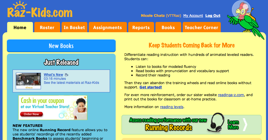 Raz-Kids - Primary Teaching Resources