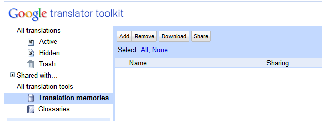 Usando o Google Translator Toolkit - Parte 1 - Traduza-me