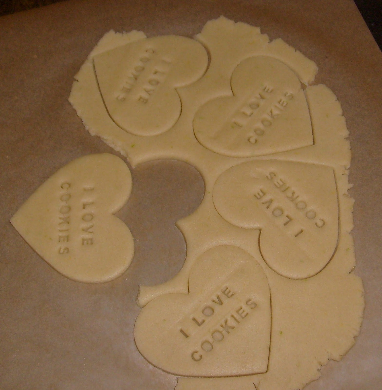 Happier Than A Pig In Mud: Message Sugar Cookies-Valentine's Day!