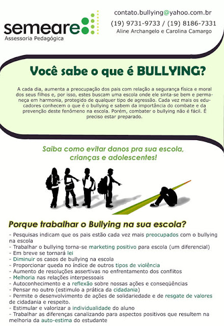 Bully No Bullying Prevenir E Combater O Bullying é Semeare A Paz