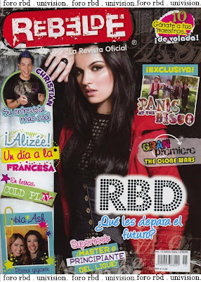 RBD & REBELDE [ ORIGINAL ] - DESDE JUNHO DE 2007: RBD EN REVISTAS - RBD ...