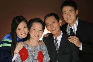 CONVOCATION FAMILY SESSION - CAI TING'S FAMILY
