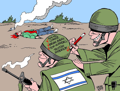 Palestinian Pundit: Another Victim of Israel, by Carlos Latuff