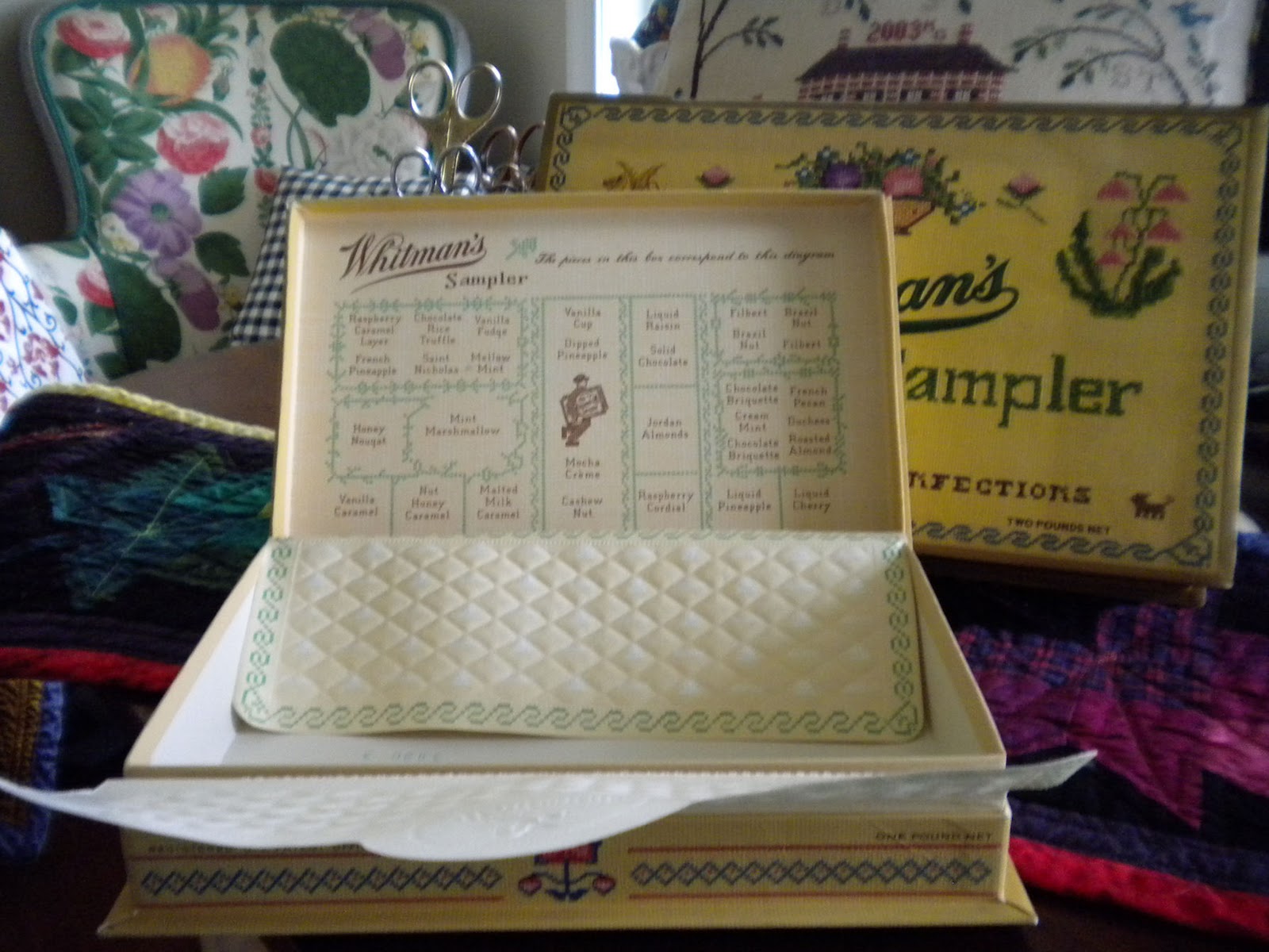 Regaling From Windy Ridge: Whitman's Sampler Boxes
