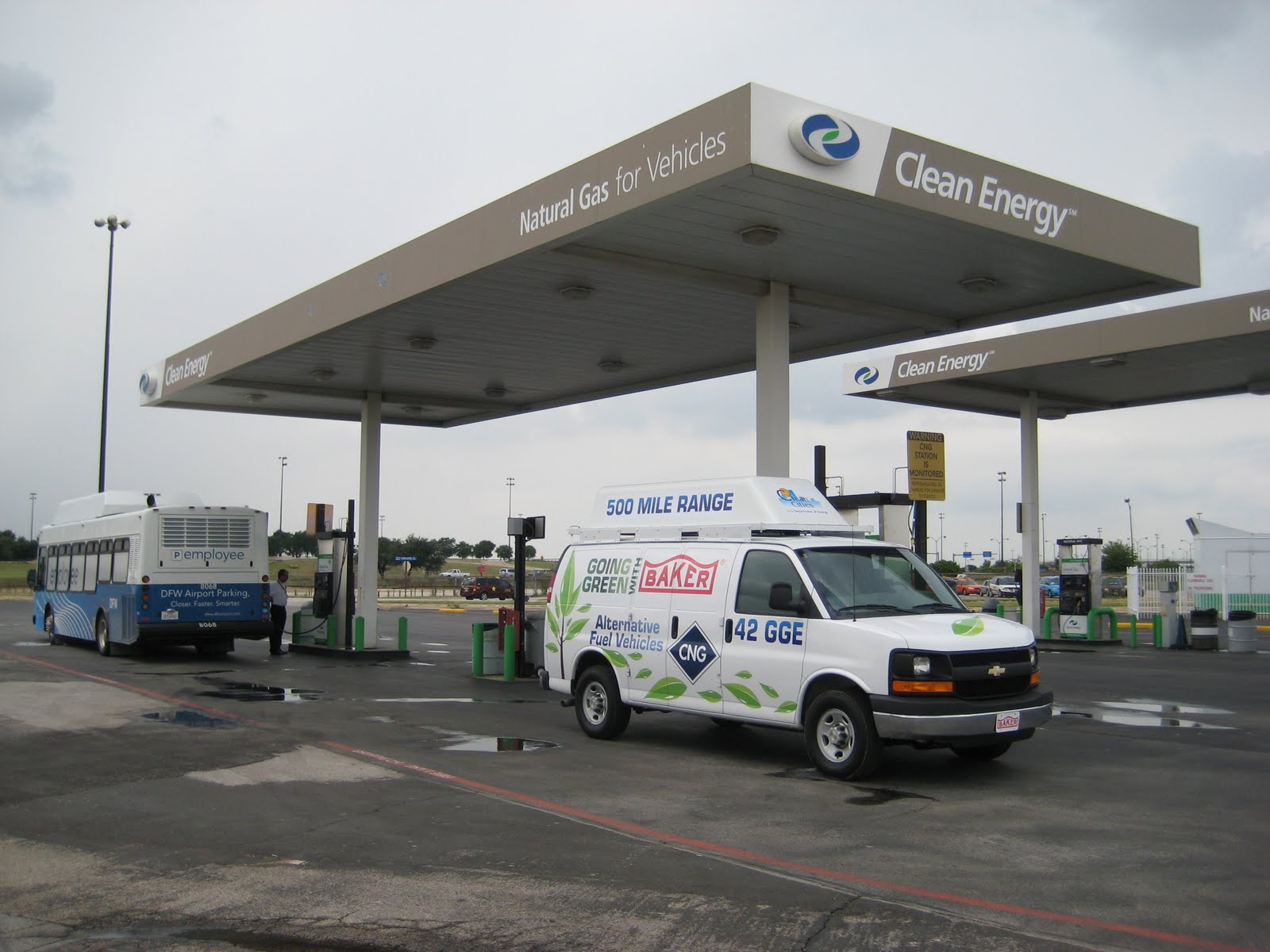 Baker X-Country CNG Van Demonstration: June 2010
