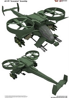 bollitodepapel: AT-99 SCORPION GUNSHIP DE AVATAR