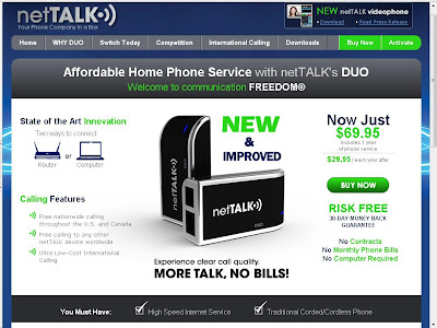 VOIP-LATINOAMERICANO: LLAMA ILIMITADAMENTE A USA CON netTALK's DUO