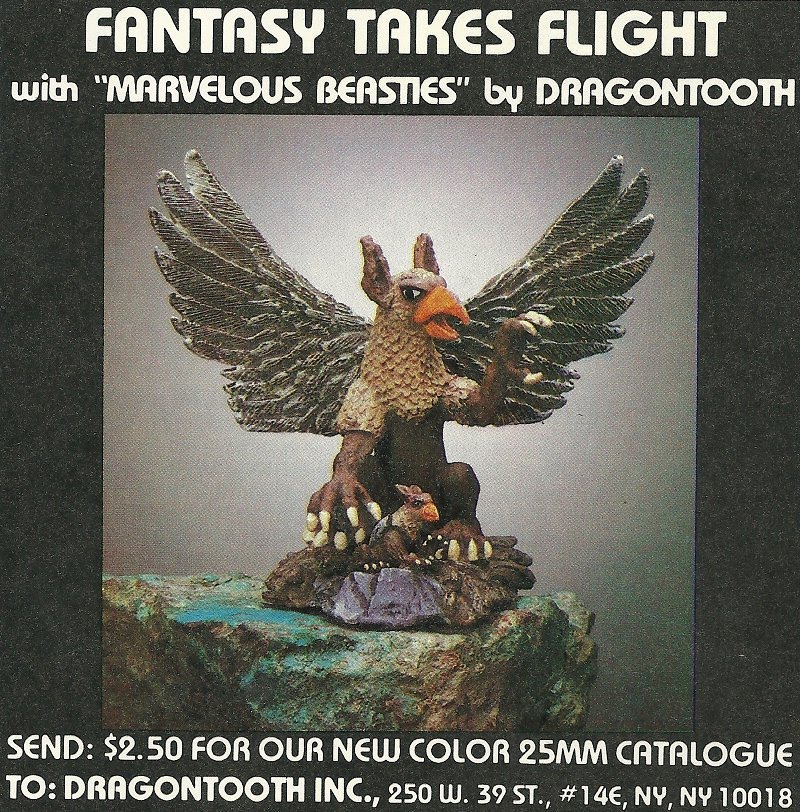 Dungeons and Digressions: Dragontooth 25mm Lead Miniatures