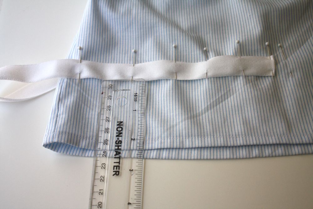 drawstring waist tutorial