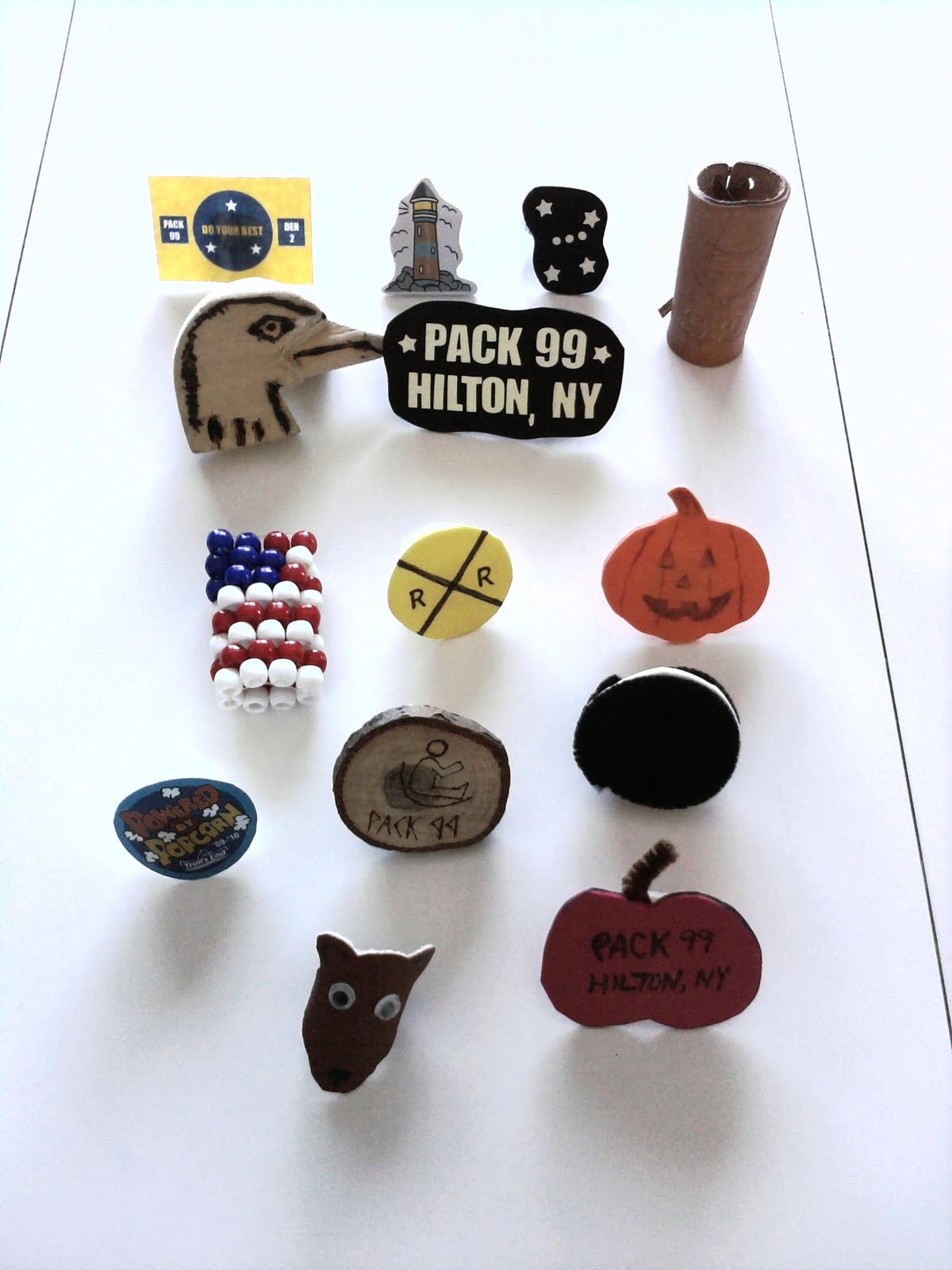 Cubmaster Jon: Neckerchief Slides (aka "Woggles")