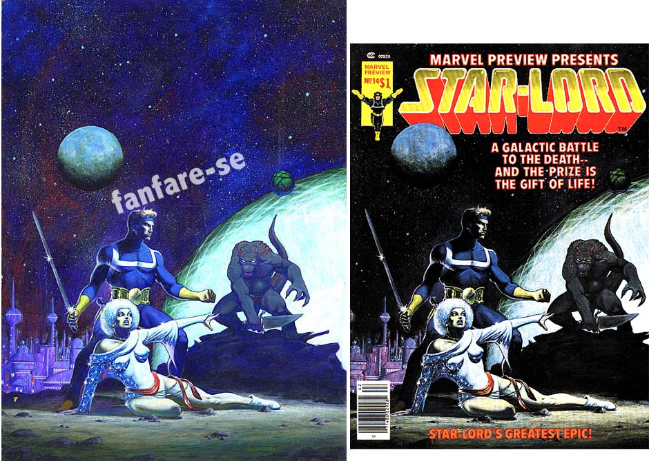 @fter-studio: Star-lord de Jim Starlin