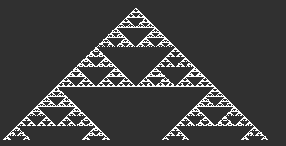 Franklins Blog: Day 7: Patterns in milk/cellular automata