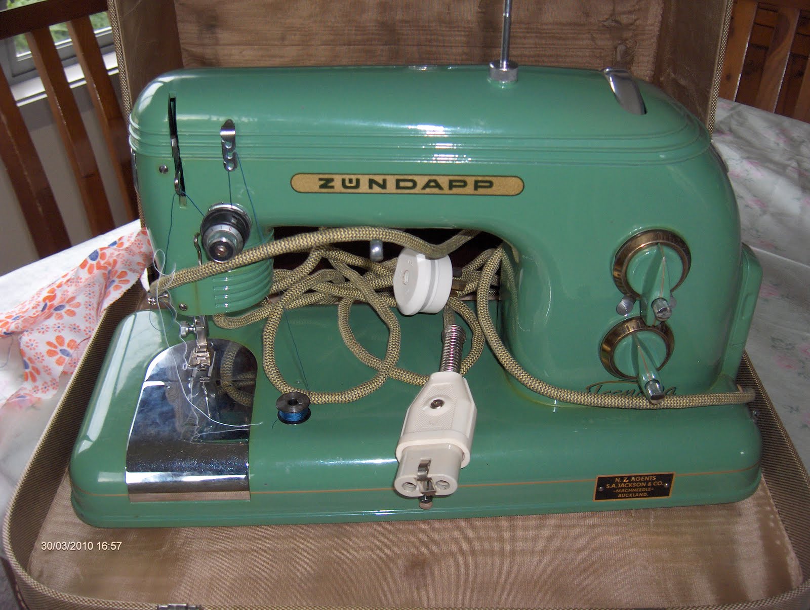 Gardening in Amberley: Walnuts and a Zundapp Sewing Machine