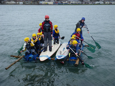 5th Port Dollymount Sea Scouts: Raft Building