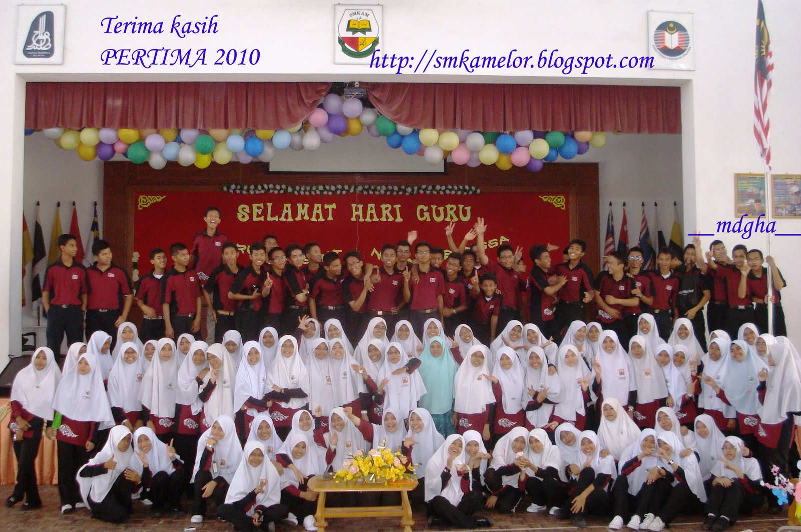 SMK AGAMA MELOR: 16 Mei 2010 Hari Guru di SMKA Melor