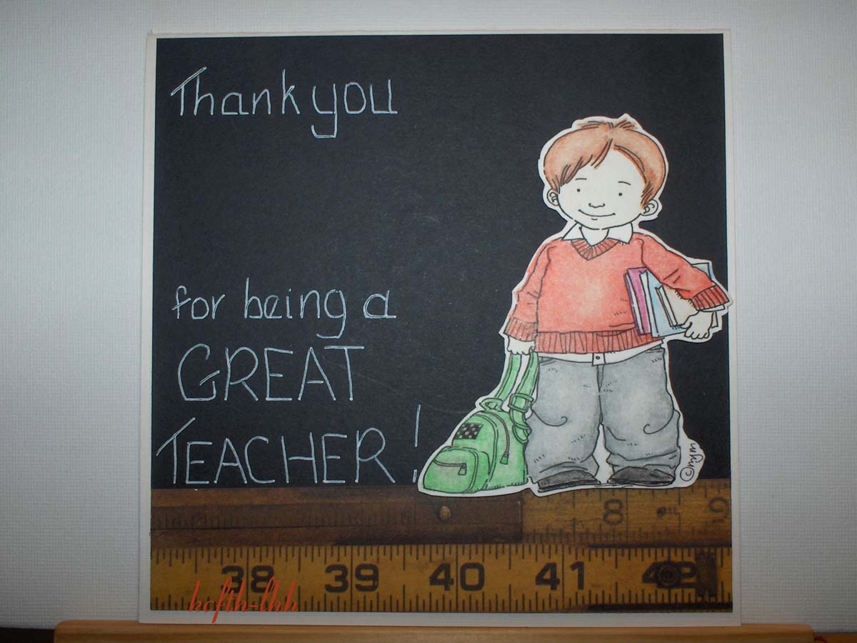 Karens Cards from the heart: Cards for teachers ...