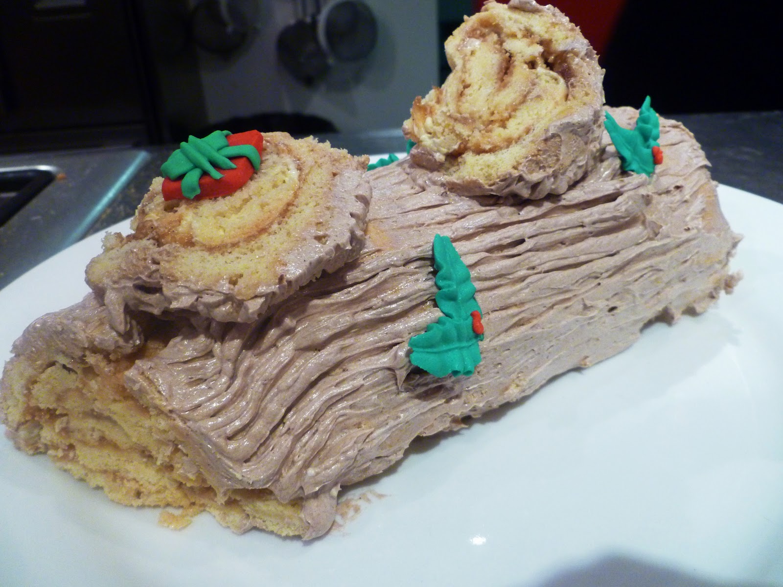 Bûche de Noël (French Christmas Log)