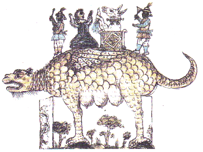 AAA ACCADEMIA AFFAMATI AFFANNATI: TARASCA DEL CORPUS DOMINI. MADRID 1663.