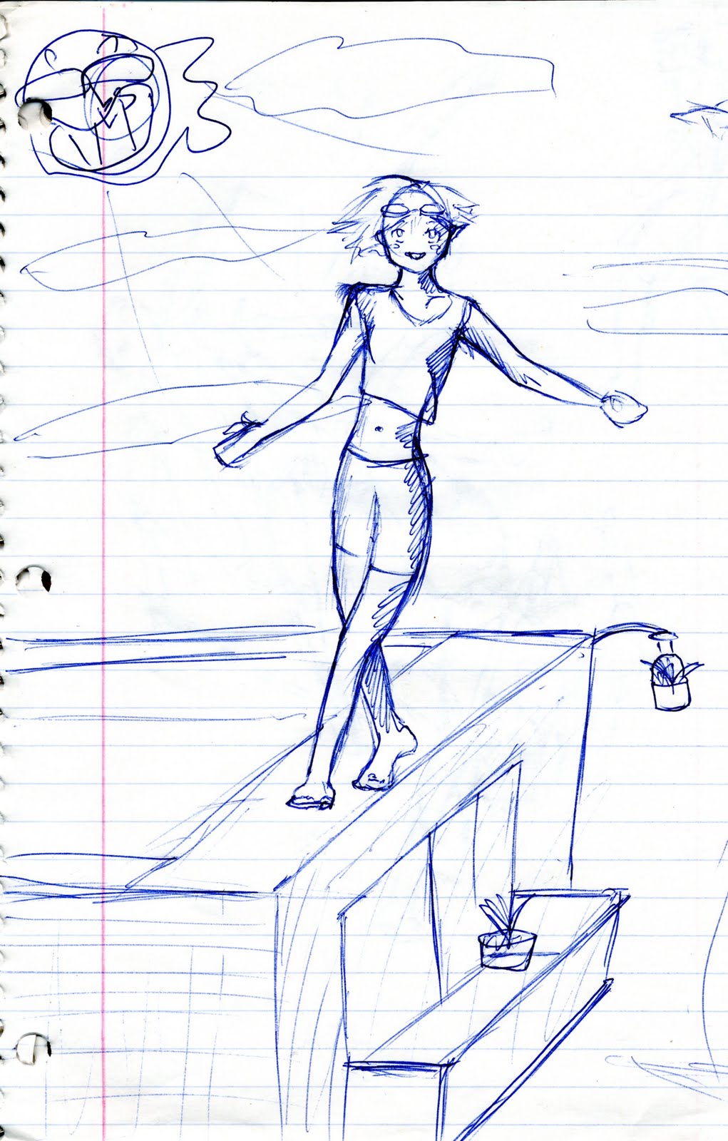 Art Blog: Quick Pen Sketches