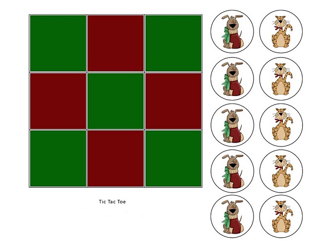 Relitrocadero en Navidad: JUEGO: TRES EN RAYA