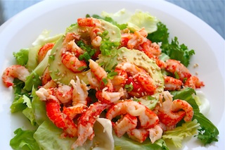 Dalia's Kitchen: Quick Asian Crayfish Salad