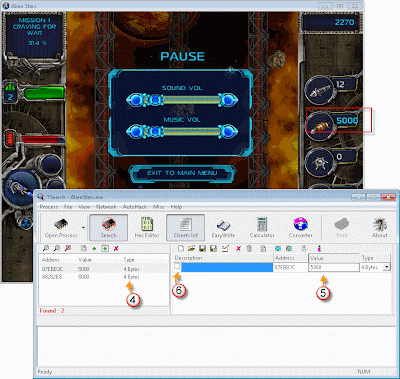 โกงค่าต่างๆ ในเกมส์ ด้วยโปรแกรม TSearch - PSsix ที่ใดมีปัญหา ที่นั่นมีคำตอบ
