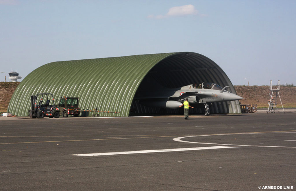 Rafale News: New Shelters for the Rafale