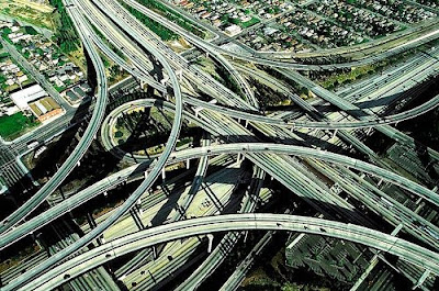 Manufactured landscapes: Crazy highway intersections